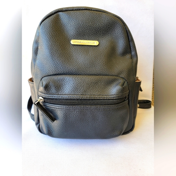 Stone Mountain Accessories | Bags | Stone Mountain Black Leather ...